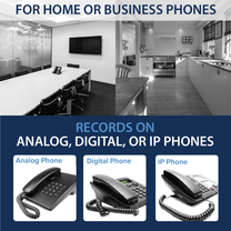 TR600 Landline Phone Call Recorder - Automatic Call Recording Device ...